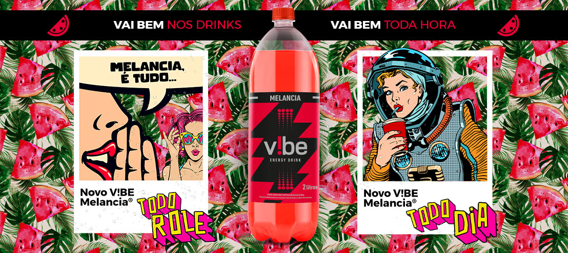 Vibe Energy Drink | Um energético para te acompanhar em qualquer lugar!